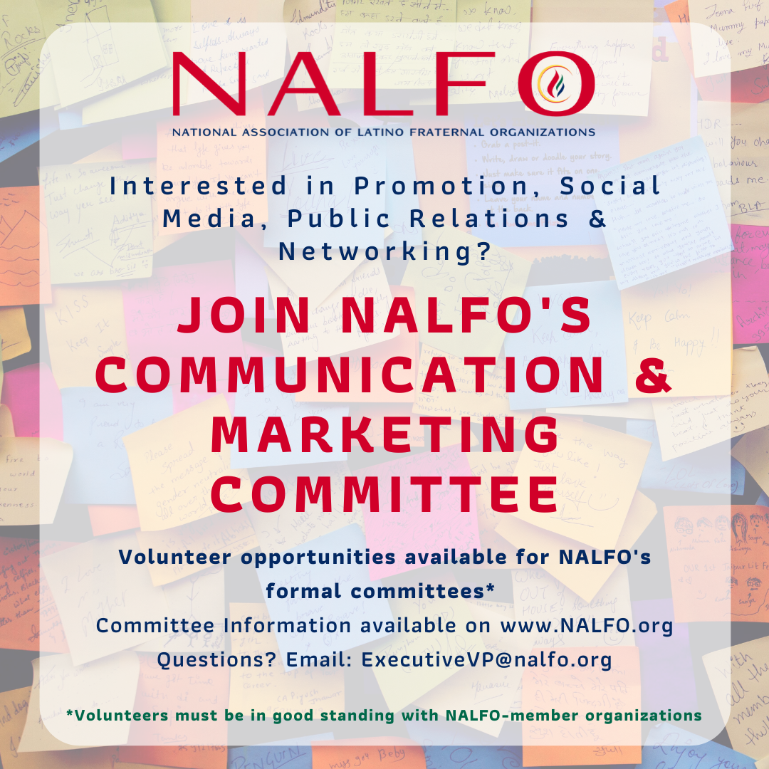 How to Get Involved – National Association of Latino Fraternal ...
