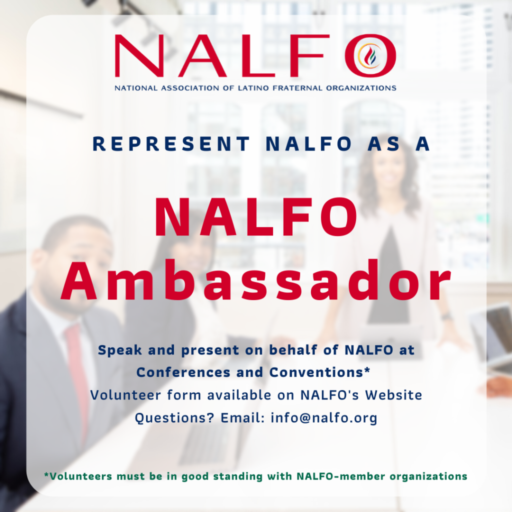 How to Get Involved – National Association of Latino Fraternal ...